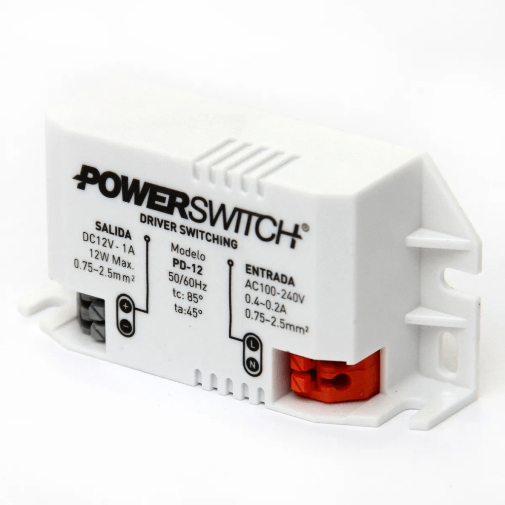 Fuente Switching 12v 1a Compacta con Bornera – Ottech